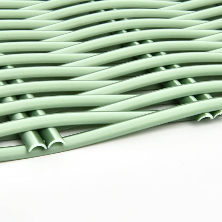 Half Moon Plastic Rattan | Leisure Touch Rattan