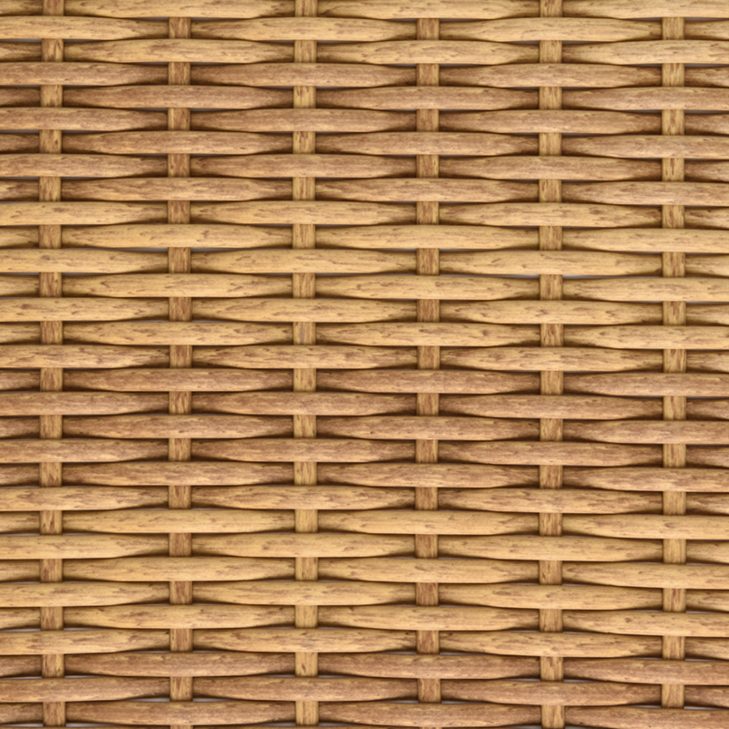 Buy Half round rattan wicker hdpe material BM-9810