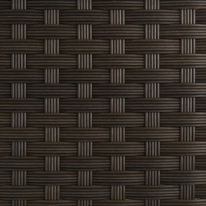 Synthetic rattan weave brushed surface BM-31198