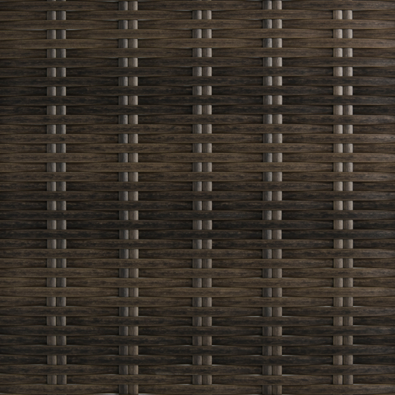 PE rattan wicker nature weaving design BM-31753 | Flat Collection